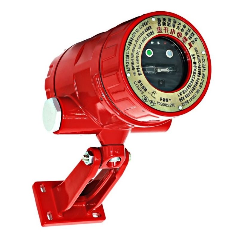 Ex Point Type UV IR Flame Detector Multi Spectral Extremely Low False ...